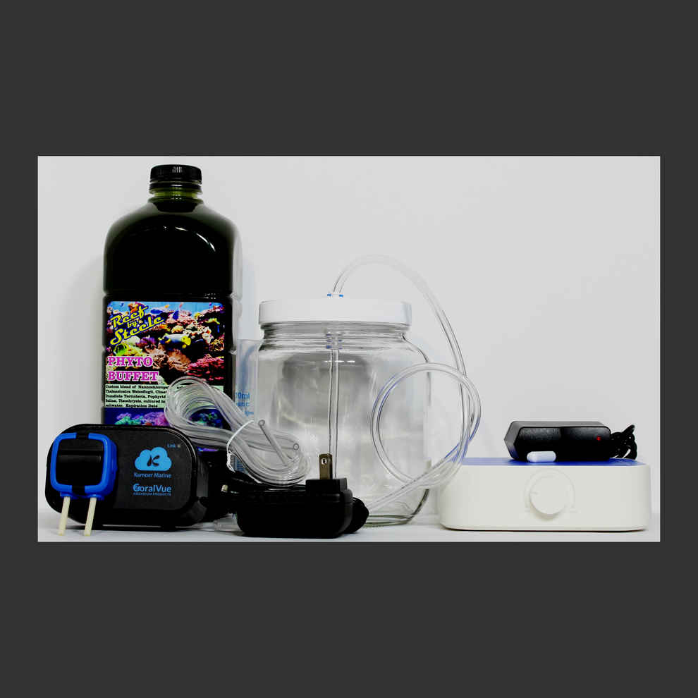 Phyto Auto Dosing Kit W/Doser – Reef By Steele
